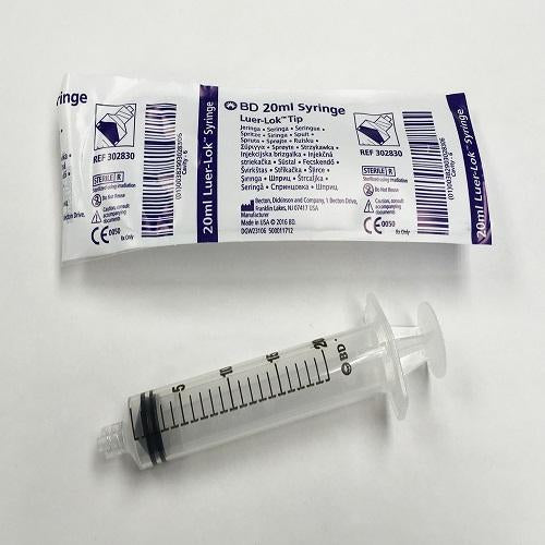 BD 20mL Luer Lock Syringe
